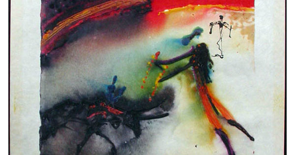 Salvador Dali Tauromachie, Bull Fight II